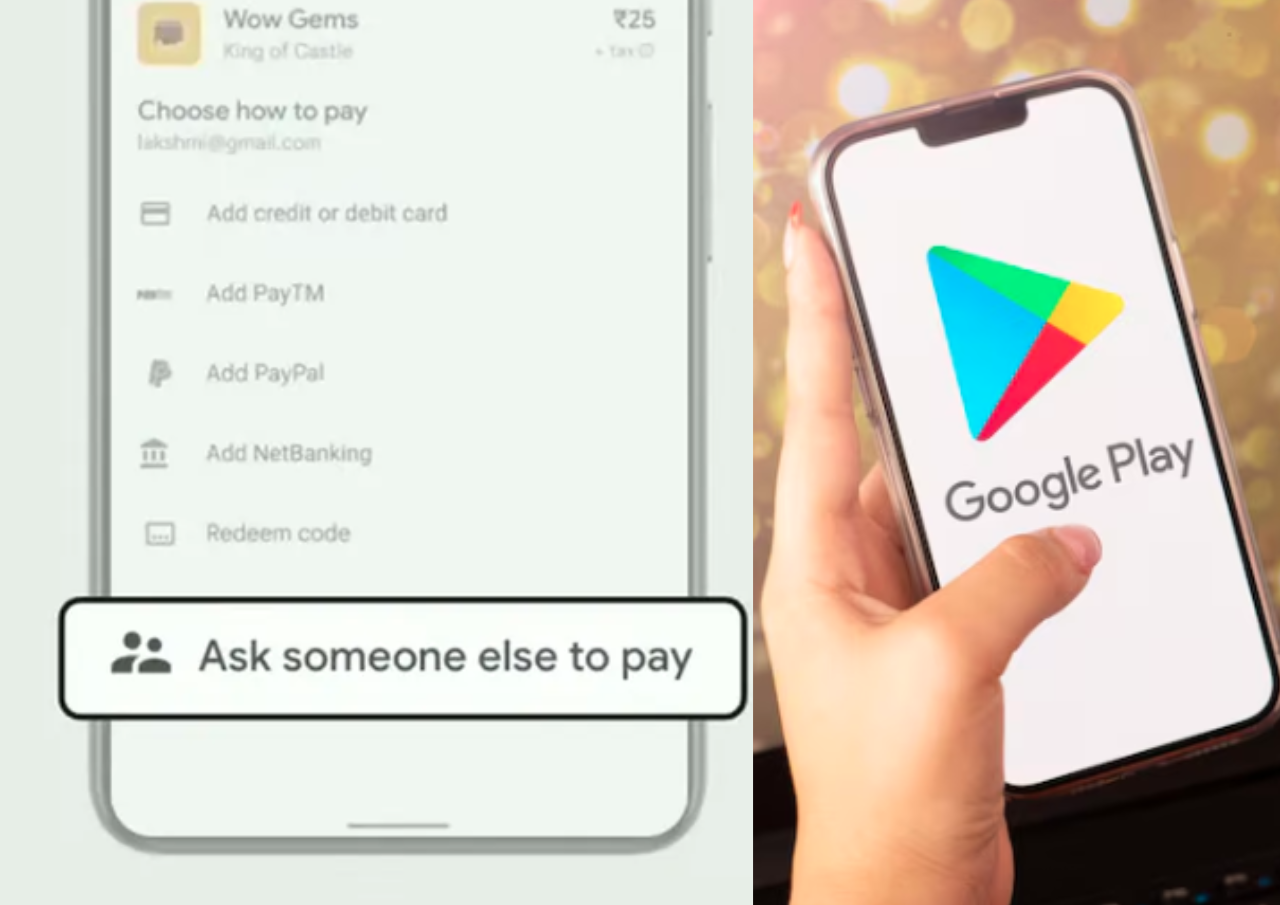 Google PlayStore Tambahkan Tombol ‘Ask to someone else to pay’ untuk ...