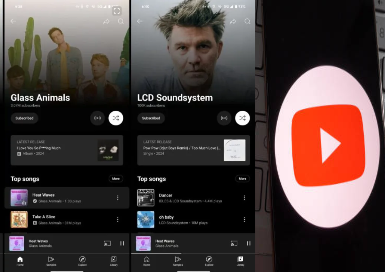 YouTube Akan Memberbarui UI Halaman Artist - Suryamedia.id